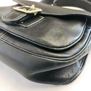 Vintage Coach 9126 Legacy Black Leather Crossbody Bag, Genuine Leather ...