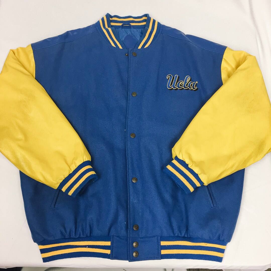 Vintage 1990s UCLA Wool Bruins Varsity Bomber Jacket, Steve & Barrys ...