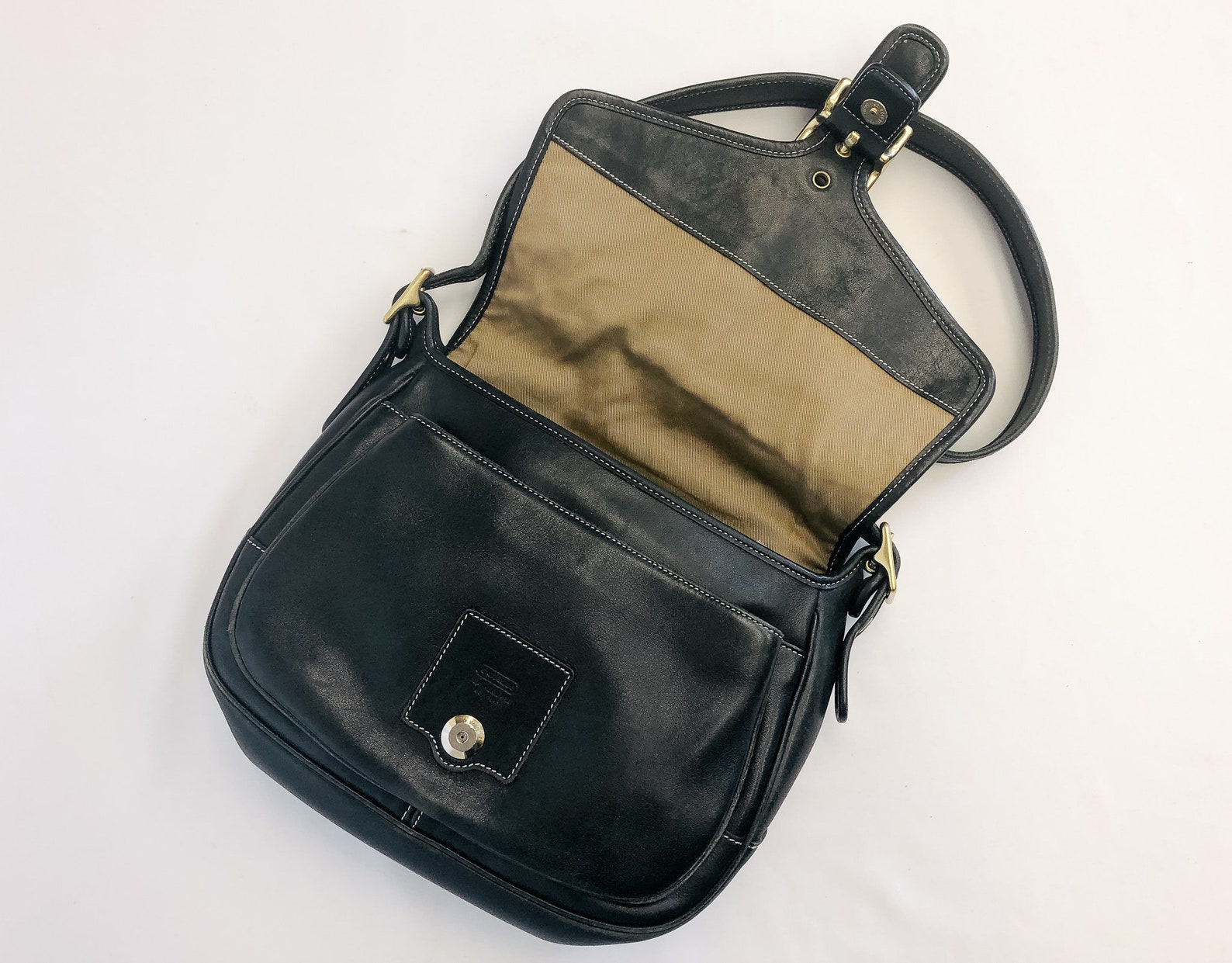 Vintage Coach 9126 Legacy Black Leather Crossbody Bag Genuine - Etsy