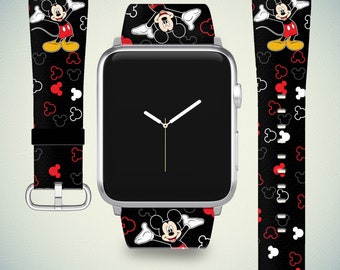 Mickey Mouse Watch Band | Etsy