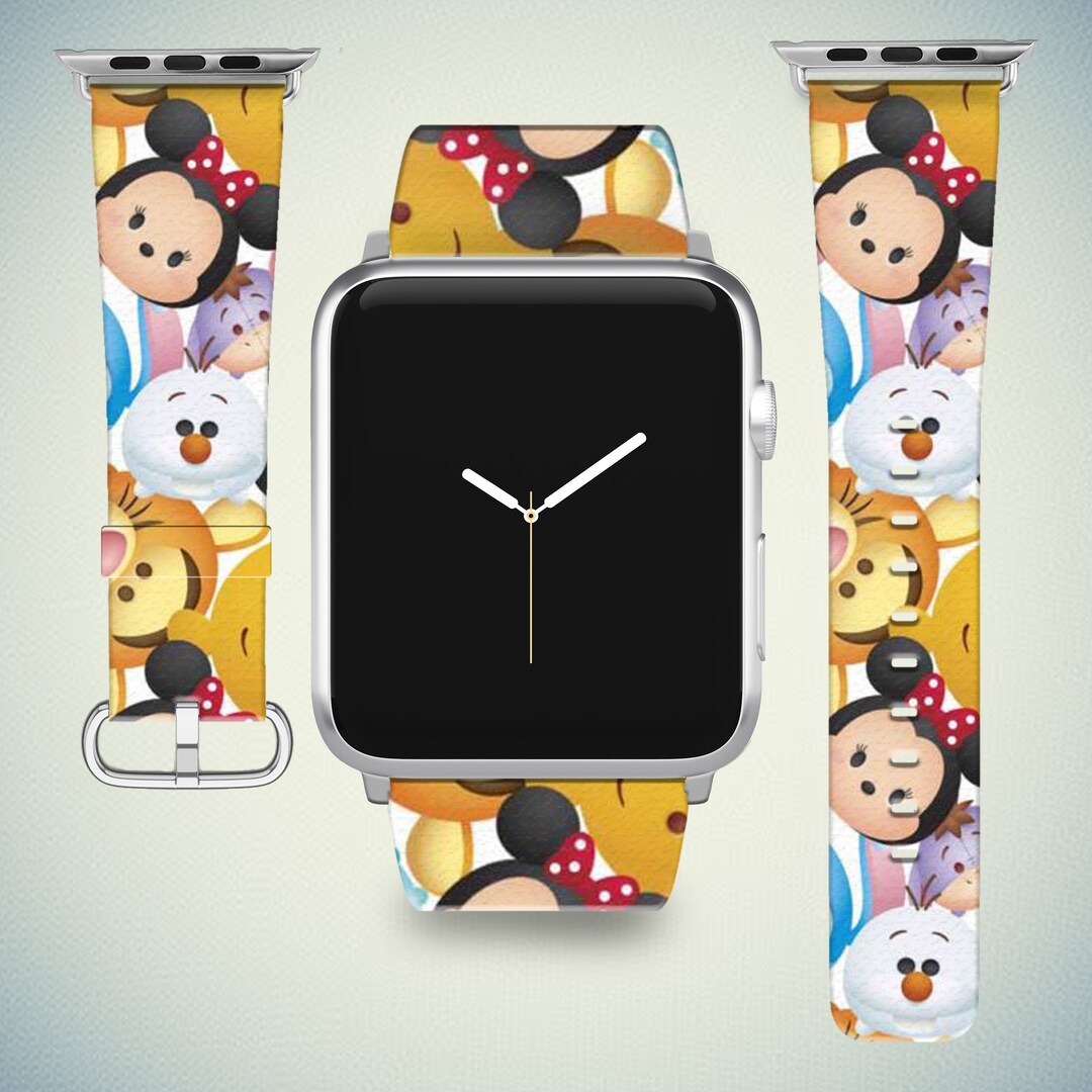Minnie Mouse Apple Watch Series 7 Band Winnie The Pooh Apple Etsy