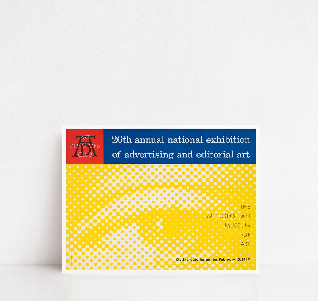 The Metropolitan Museum ( MET ) VINTAGE POSTER | Exhibition Poster ...