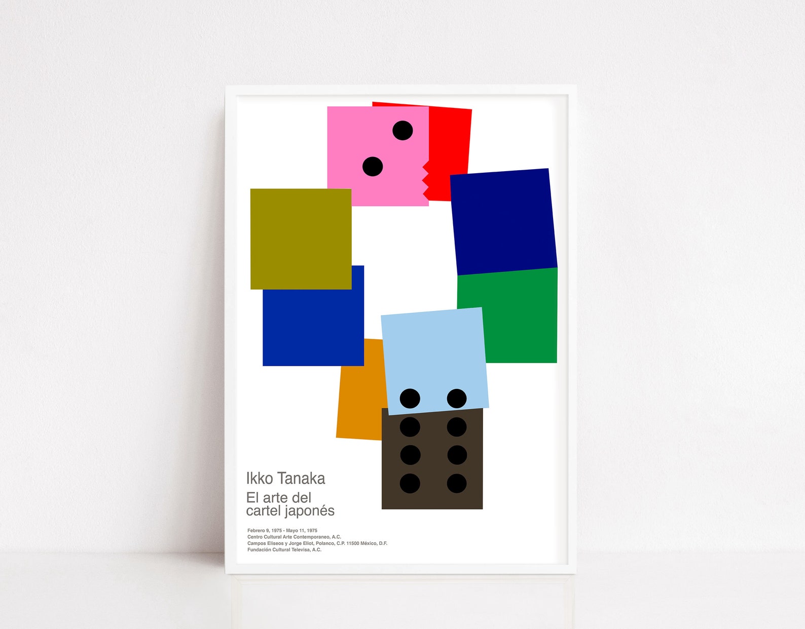 Ikko Tanaka Print | Japanese Poster | art Poster | exhibition Print - Etsy