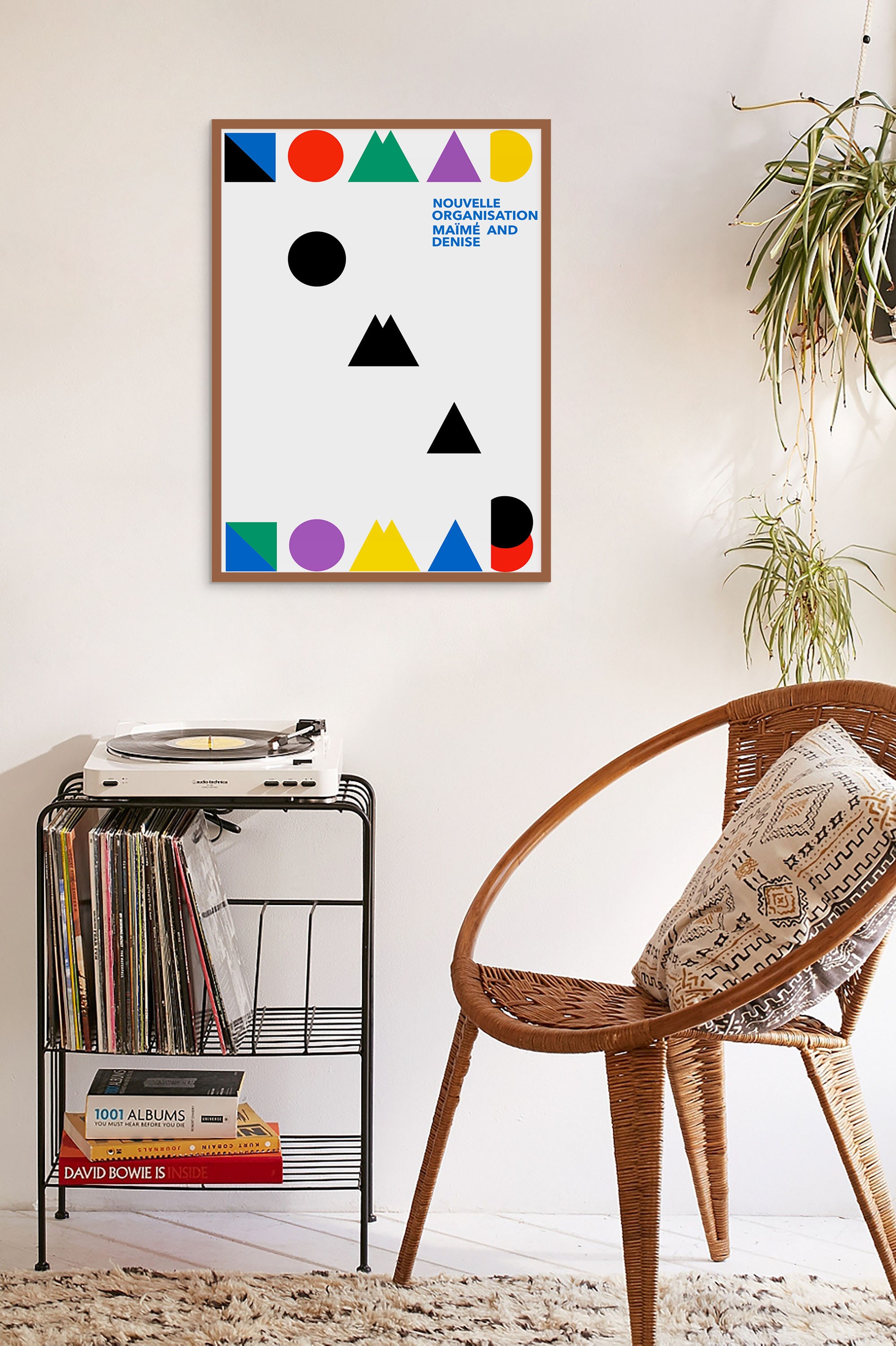 Nomad by Ikko Tanaka Vintage Poster Exhibition Poster | Etsy