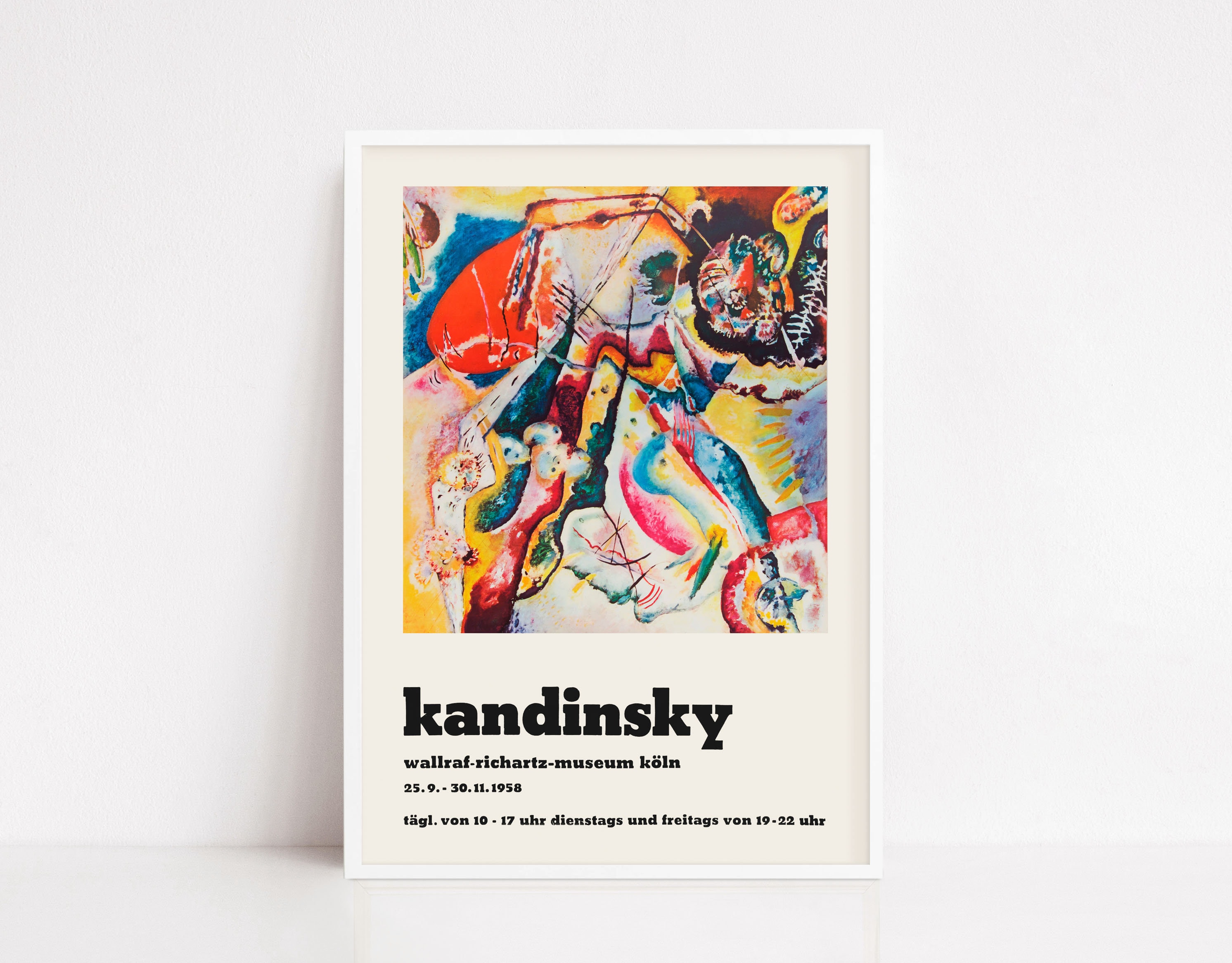 Kandinsky Poster | Kandinsky Print | Wassily Kandinsky Painting ...