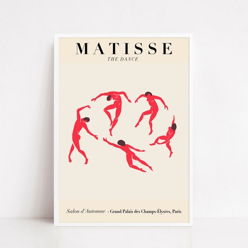 Matisse the Dance Poster Print Matisse Exhibition Poster - Etsy