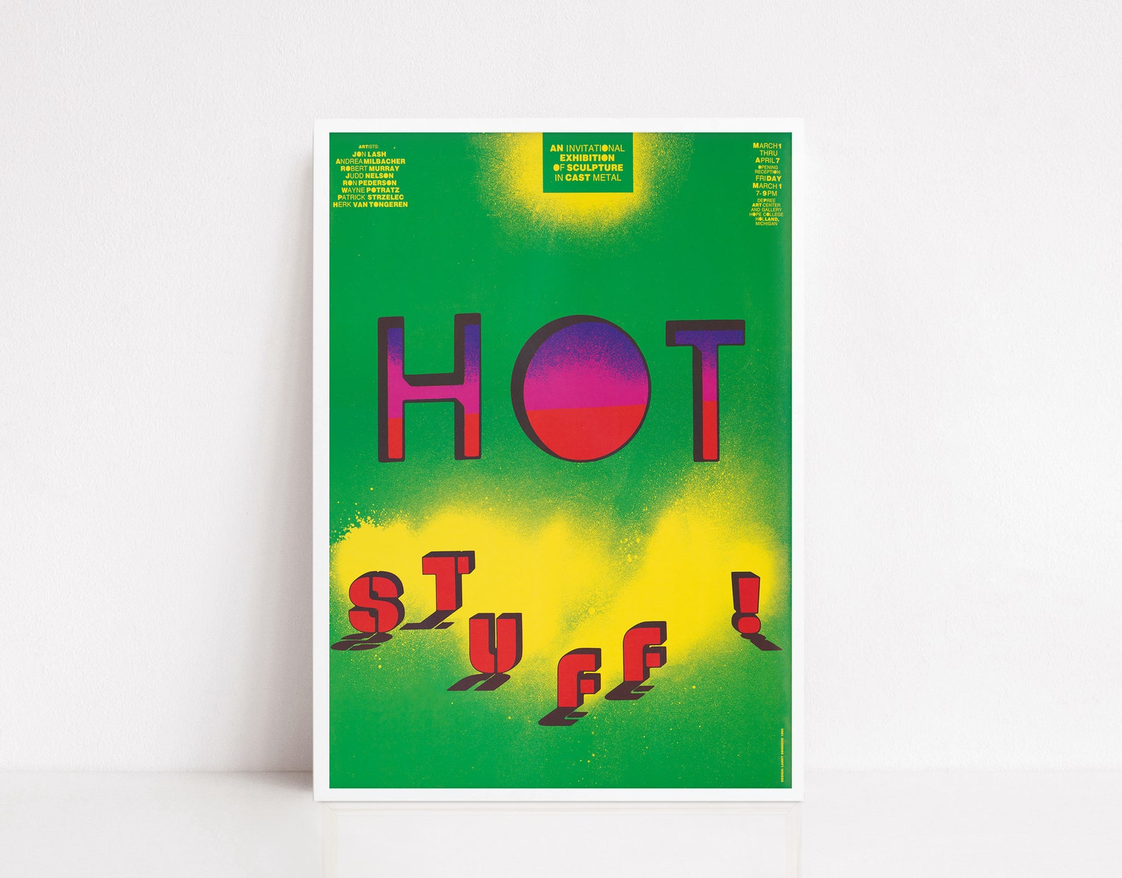 Hot Stuff Vintage Poster vintage Print 90s Print art - Etsy