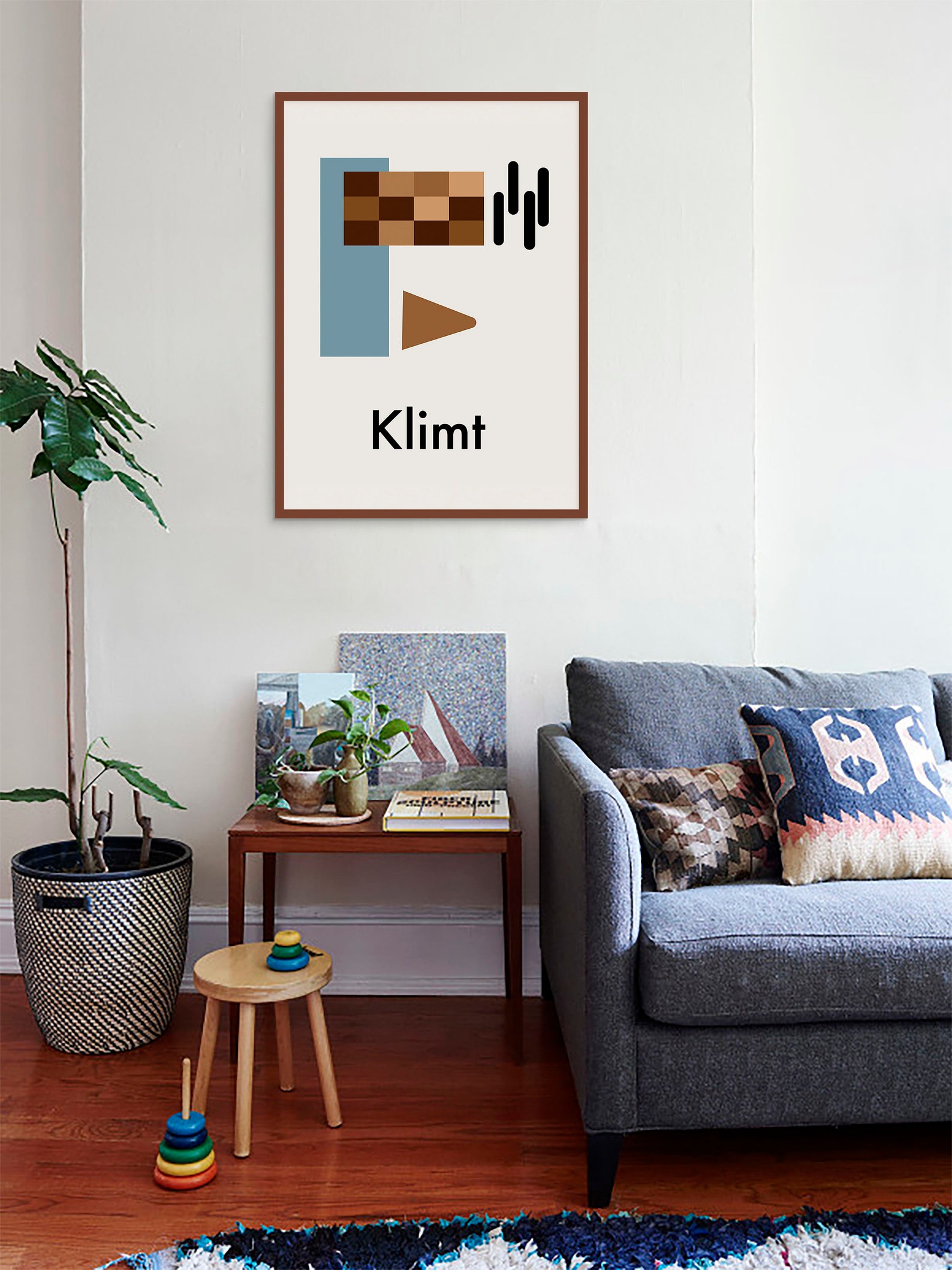 Klimt Print bauhaus Art gustav Klimp Poster | Etsy