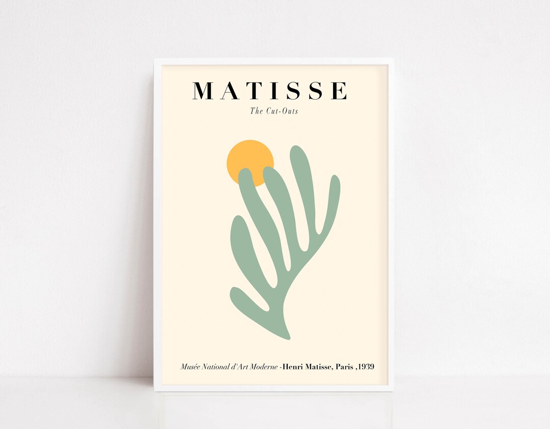 Affiche Matisse | Impression Matisse | Affiche de l'exposition Matisse ...