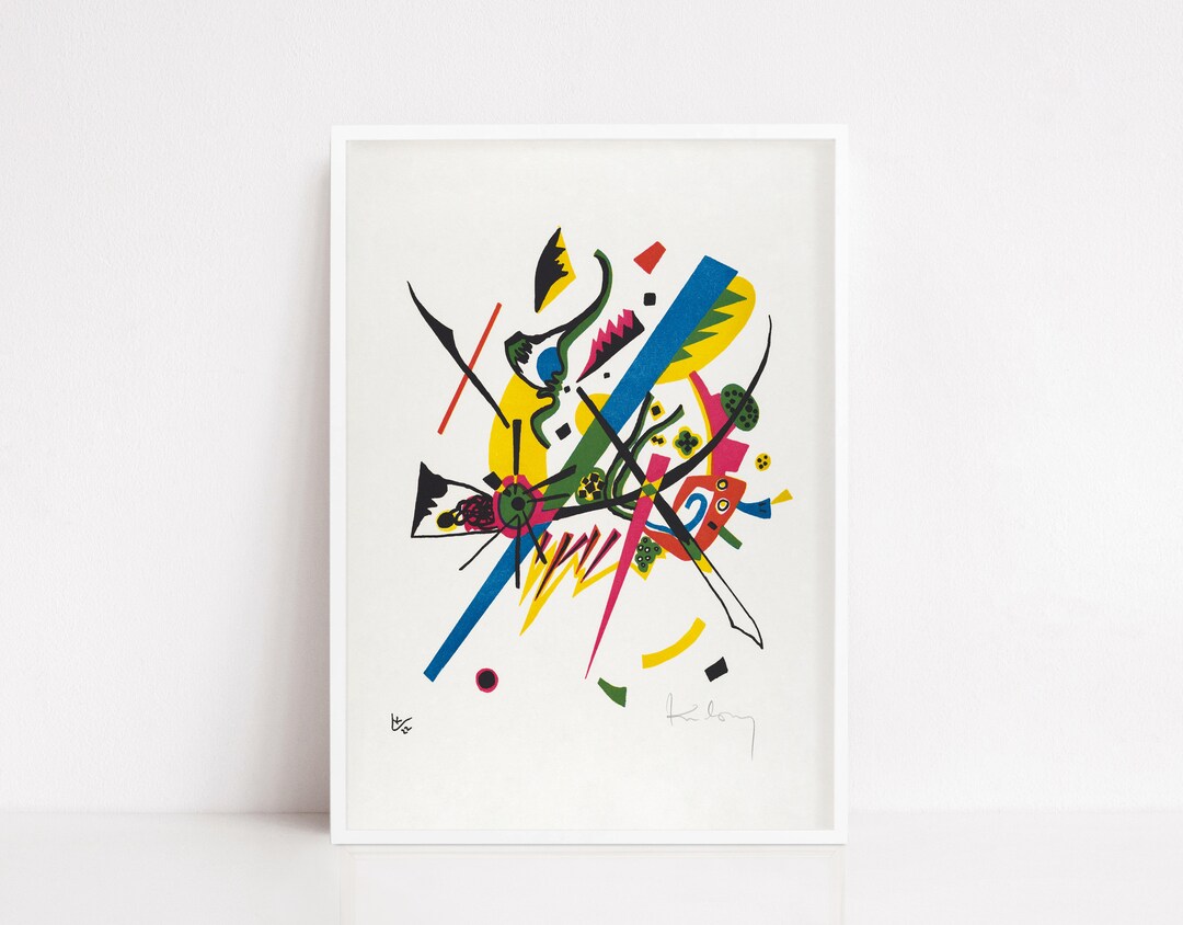 Kandinsky - Small Worlds I Poster / Kandinsky Poster / Kandinsky Print ...