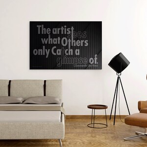 Leonardo Da Vinci Digital Download, Inspirational Quote, Artist Gift ...