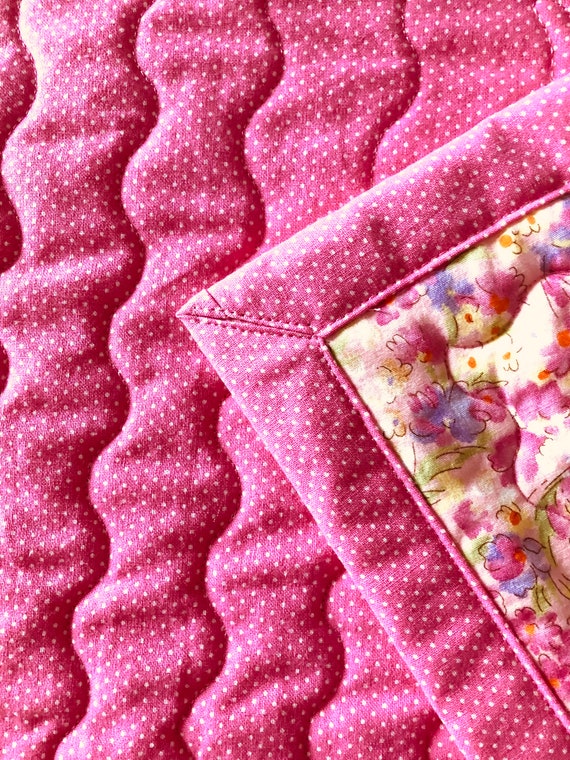 Crib Quilt Lap Quilt Baby Quilt Play Mat - Etsy