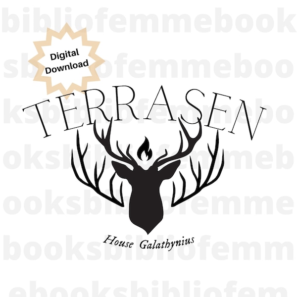 Stag of Terrasen Svg - Etsy New Zealand