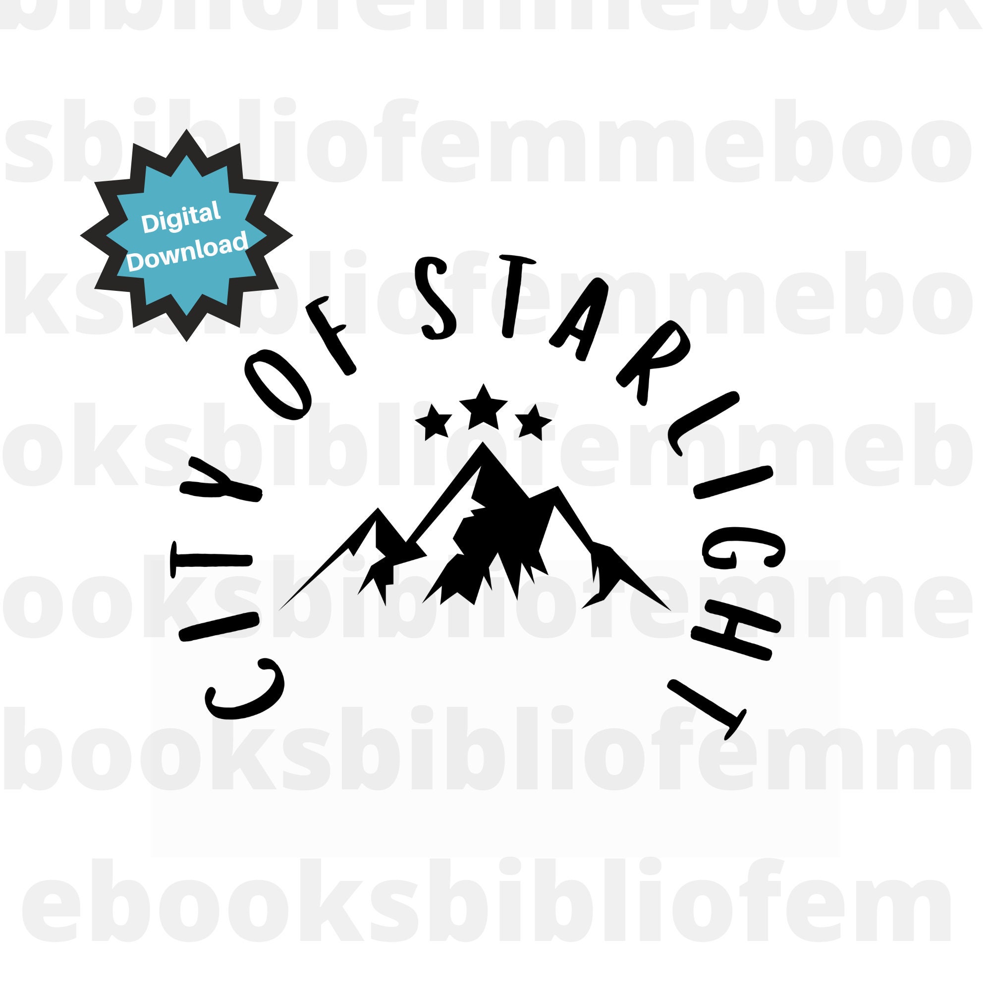 City of Starlight / Svg Png Jpg Pdf Bookish Bookish Designs ACOTAR Cut ...
