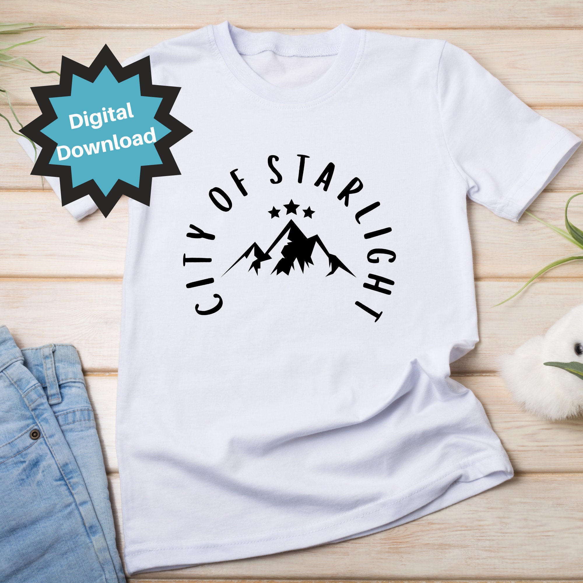 City of Starlight / Svg Png Jpg Pdf Bookish Bookish Designs ACOTAR Cut ...