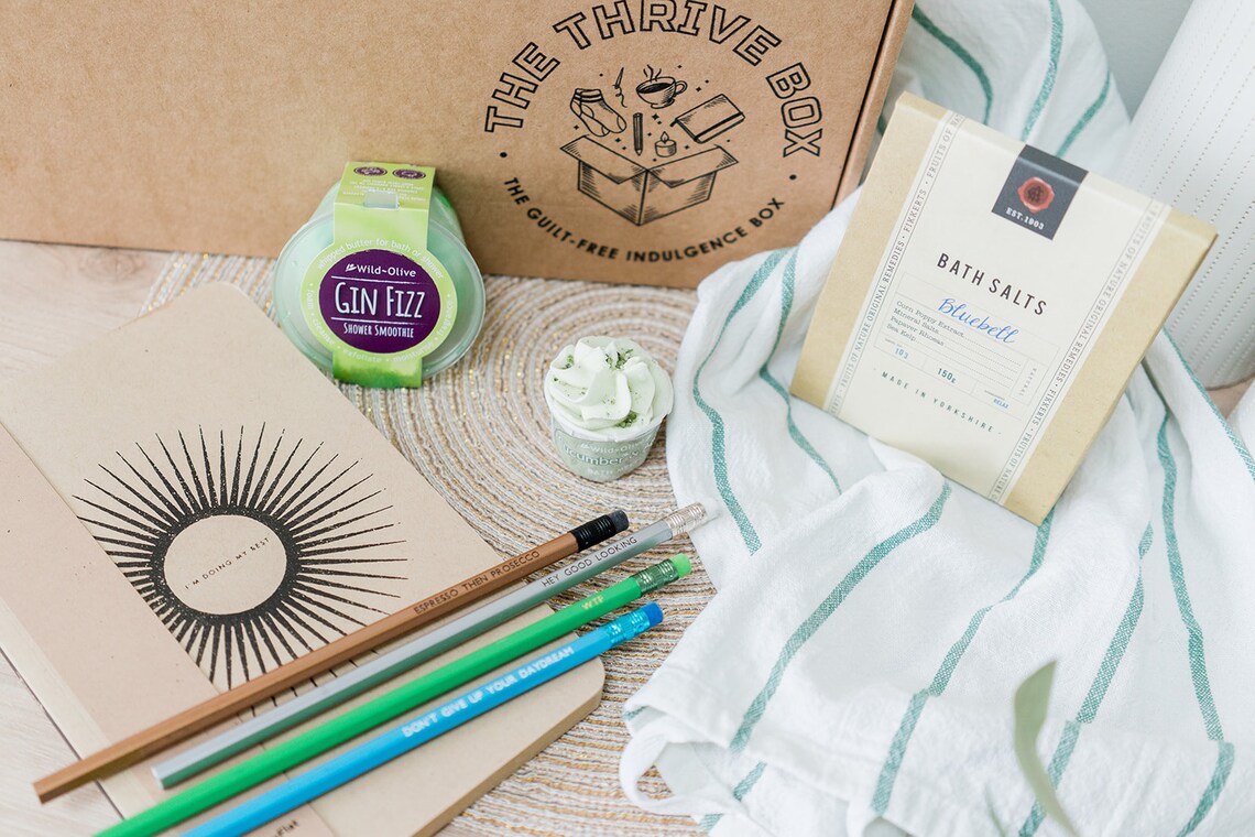 Thrive Subscription Gift Box. Lifestyle Treat Box Monthly - Etsy
