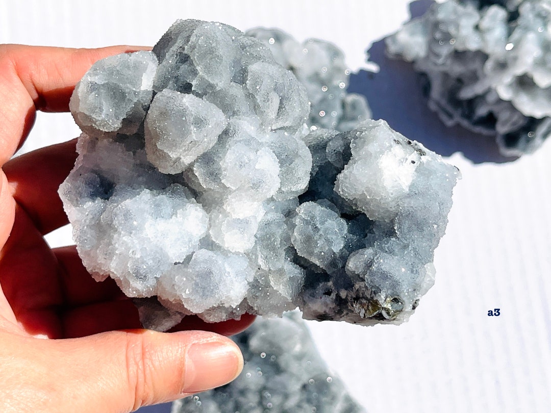 Chalcedony Mineral Specimen Super Sparkling Chalcedony - Etsy