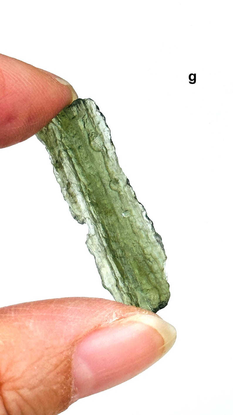 Natural Moldavite Crystal Tektite, Space Rock, Heart Chakra - Etsy