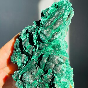 Rare Malachite Specimen,294g Velvet Malachite, Raw Malachite Crystal ...
