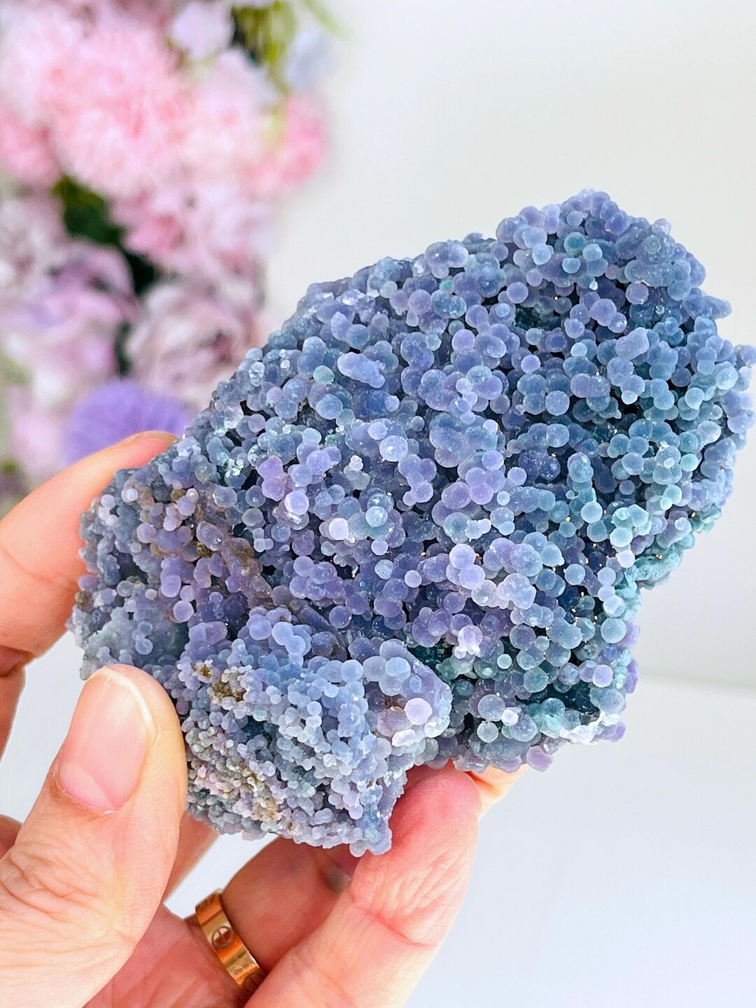 Amazing Grape Agate Specimen, Super Sparkling Natural Grape Agate ...