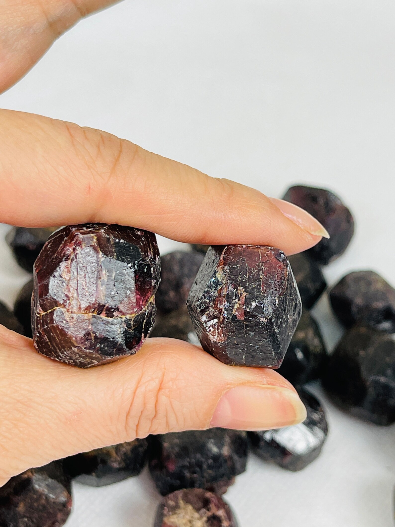 Natural Almandine Garnet Specimen garnet Raw Natural Crystal - Etsy