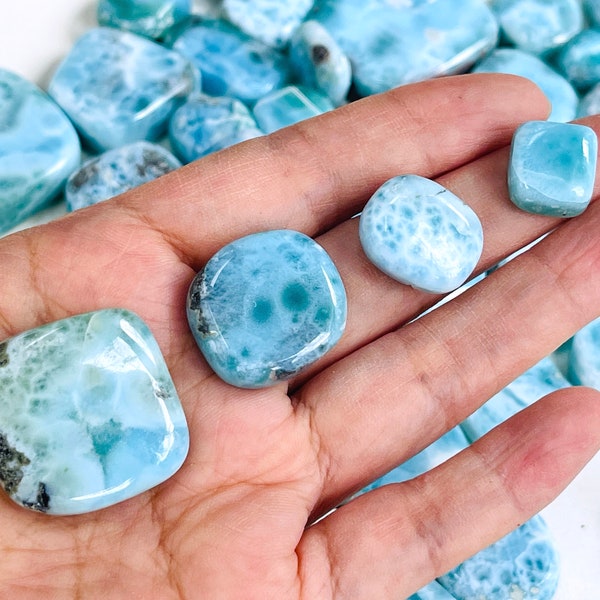 Larimar Stone - Etsy