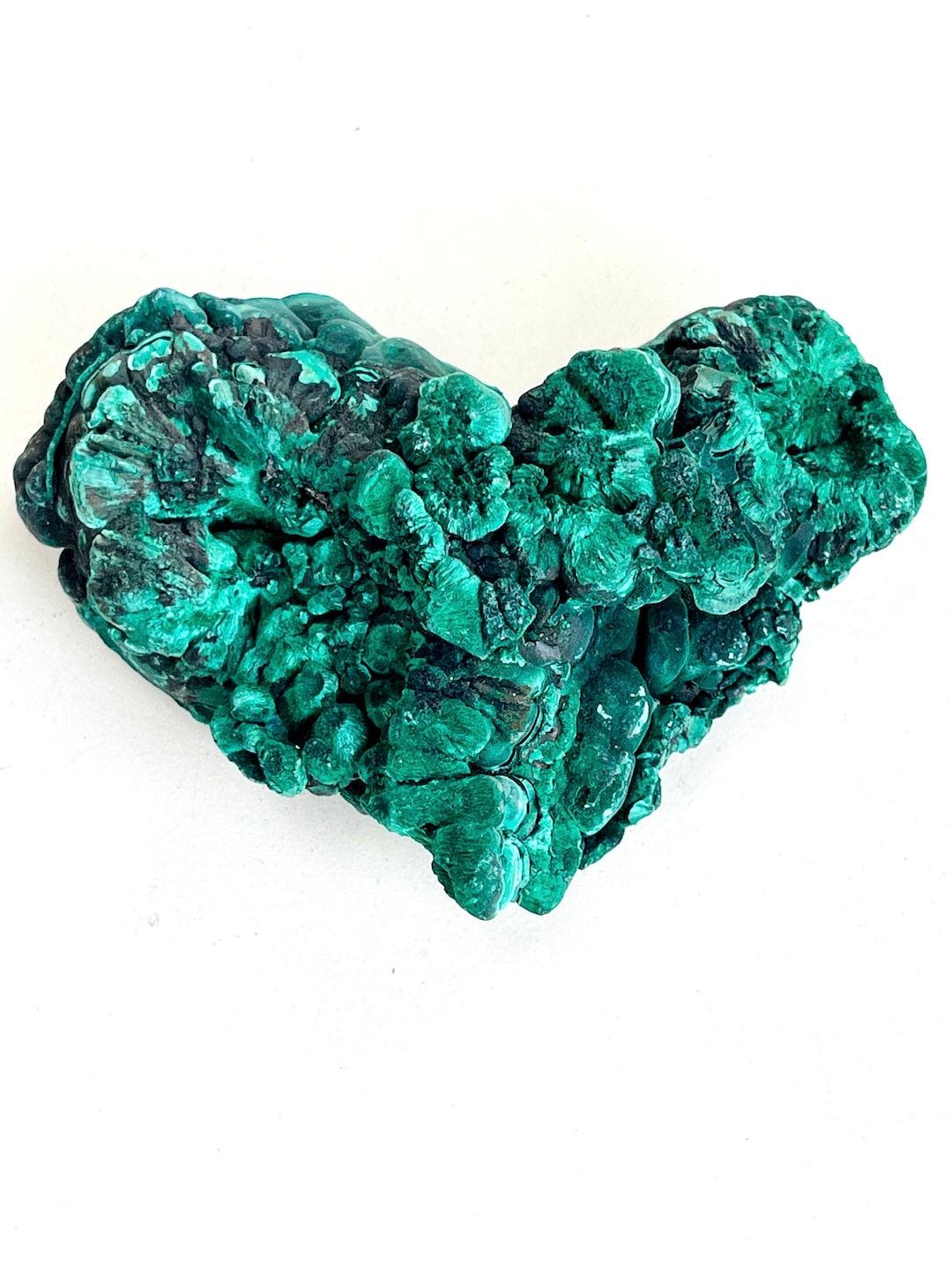 Malachite Specimen, Extremely Unique Shape Malachite, Velvet Malachite ...