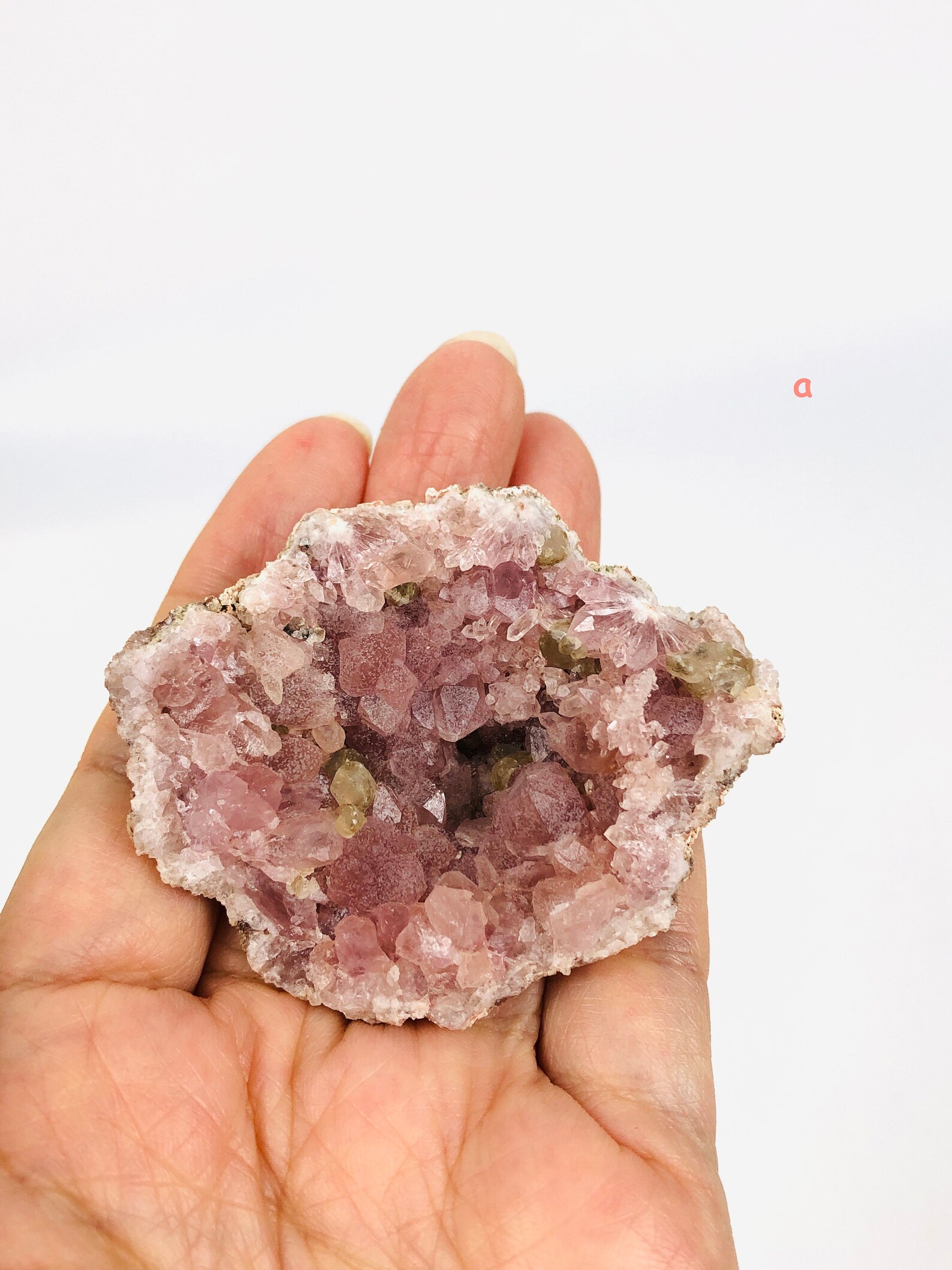 Amatista rosa geoda de amatista rosa medio de Argentina | Etsy