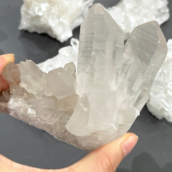 Clear Quartz Cluster - Etsy