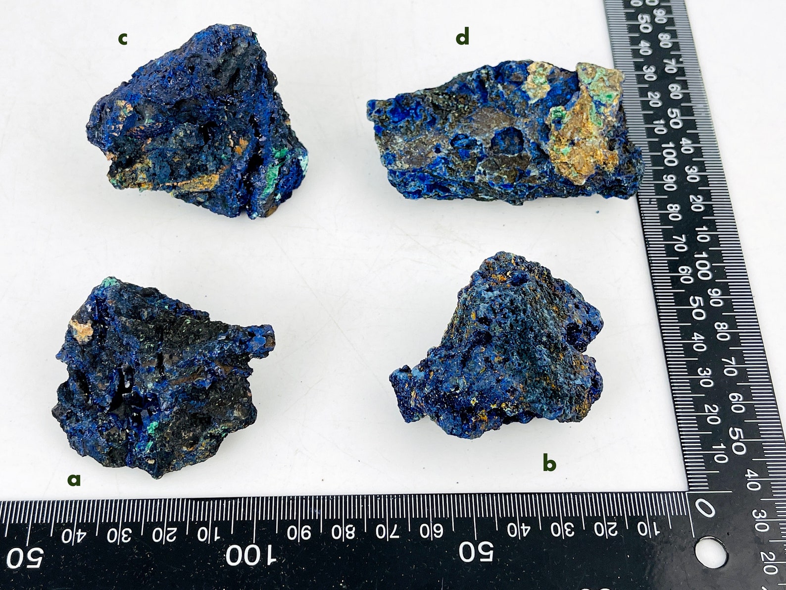 Azurite Specimen Extreme Sparkling Blue Azurite Specimen | Etsy