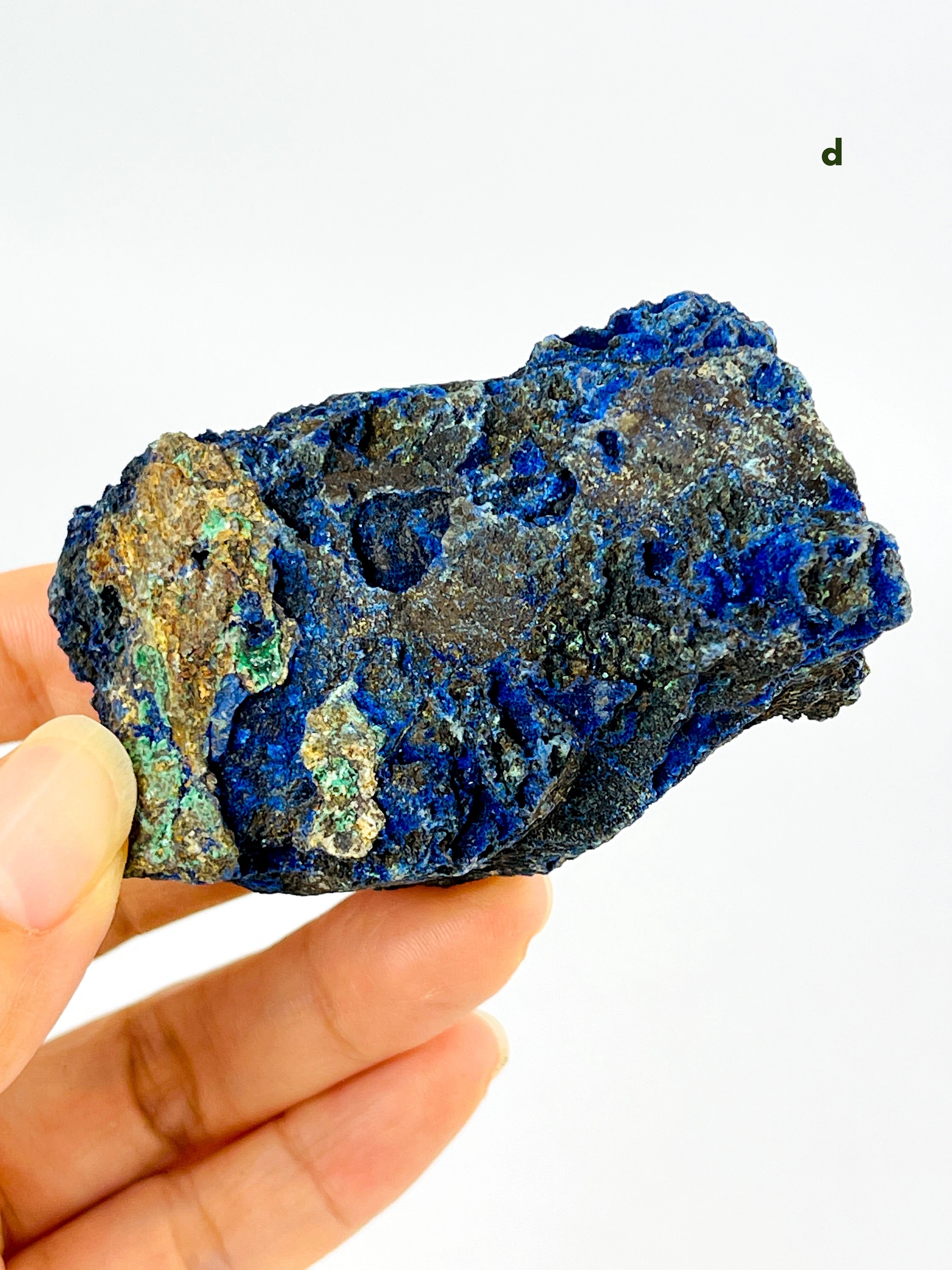 Azurite Specimen Extreme Sparkling Blue Azurite Specimen | Etsy