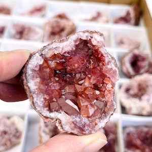 AAA Pink Amethyst Geode: 45-60mm Argentine Crystal B21 - Etsy