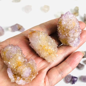 One Spirit Quartz Cluster, Spirit Amethyst, Fairy Quartz, Spirit Quartz ...