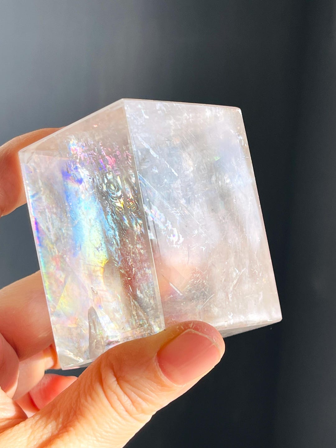Clear Optical Calcite, Brazilian High-grade Optical Calcite Cubes ...
