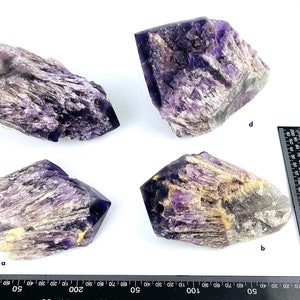 New Elestial Amethyst Rough Elestial Amethyst Cluster Point - Etsy