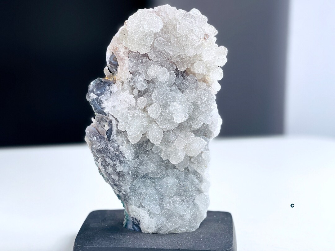 Rare Amethyst Stalactite Flower Specimen: Agate Chalcedony Display - Etsy