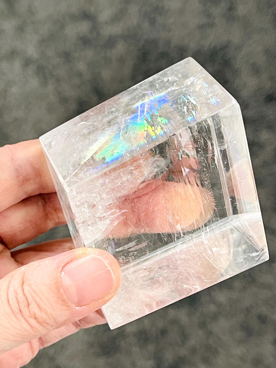 Clear Optical Calcite, Brazilian High-grade Optical Calcite Cubes ...