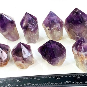 Amethyst Crystal Point, Large Amethyst Top Polished Points, Amethyst ...