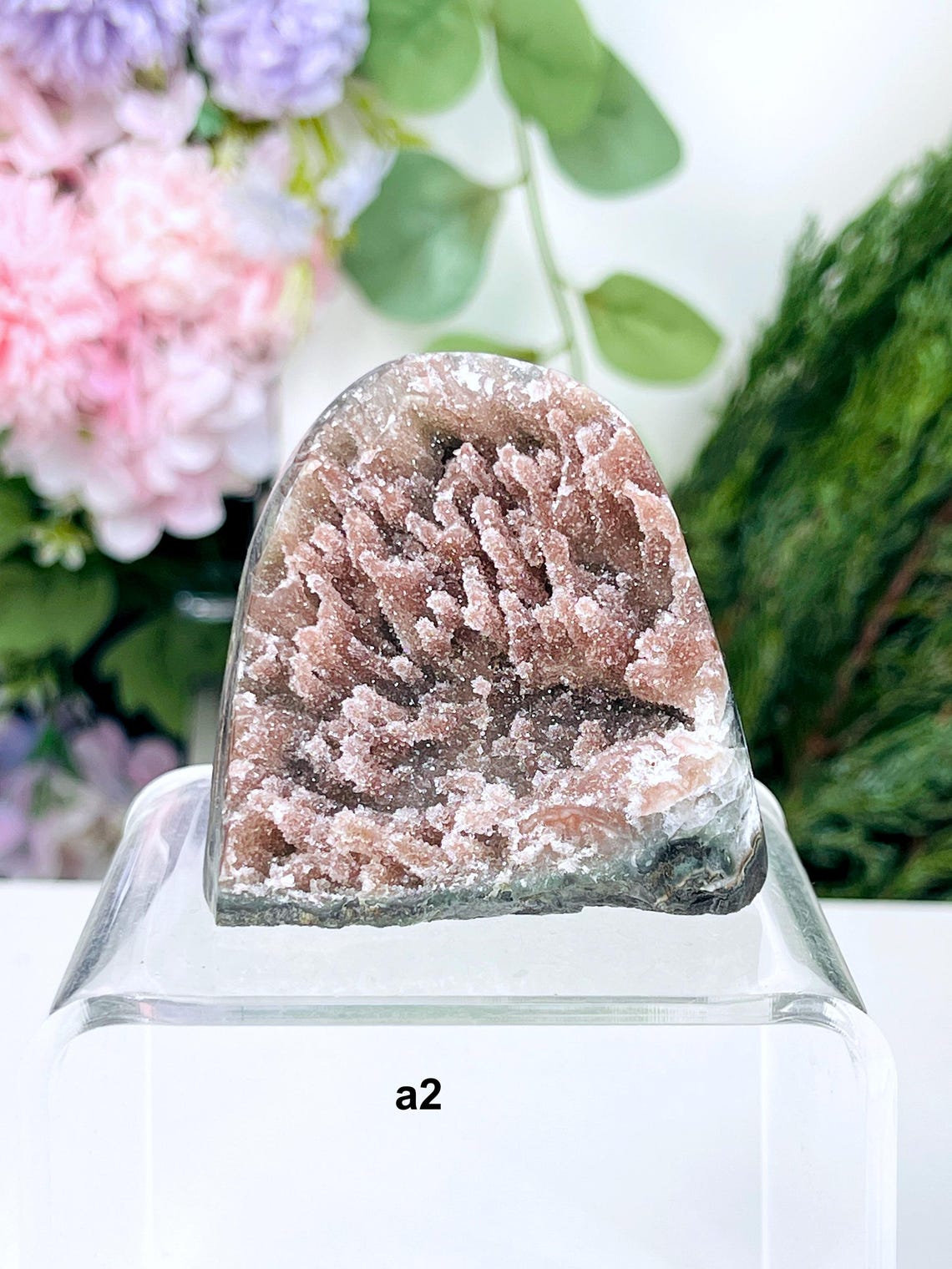 Rainbow Sugar Amethyst Cluster: Uruguay Crystal Cutbase - Etsy