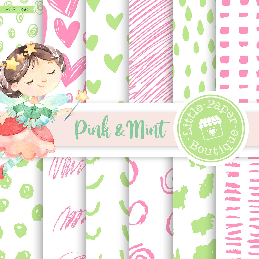 Tropical Leaves Digital Paper, Tropical Paper, Tropical Watercolor ...
