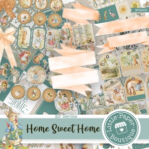 Peter Rabbit Paper Pack, Beatrix Potter, Digital Paper, Printable Paper ...