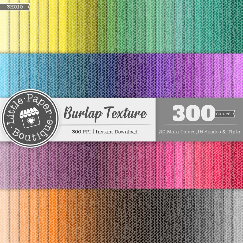 100 Burlap Texture Digital Papers Commercial Use Instant - Etsy