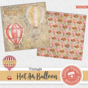 Hot Air Balloon, Watercolor Hot Air Balloon, Watercolor Balloons ...