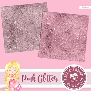 Pink Glitter Paper, Digital Paper, Hot Pink Glitter Texture ...