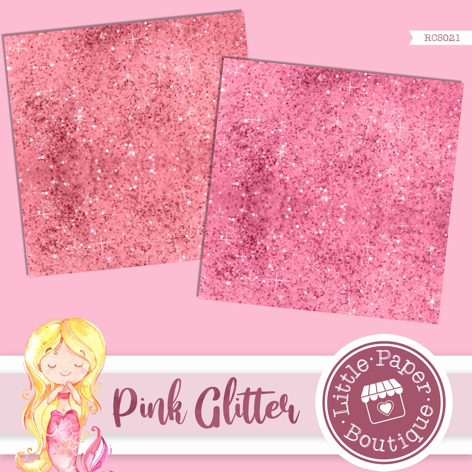 Pink Glitter Paper Digital Paper Hot Pink Glitter Texture - Etsy