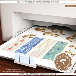 Sea Otters Family Digital Junk Journal Kit (FULL KIT) With Scrapbook ...
