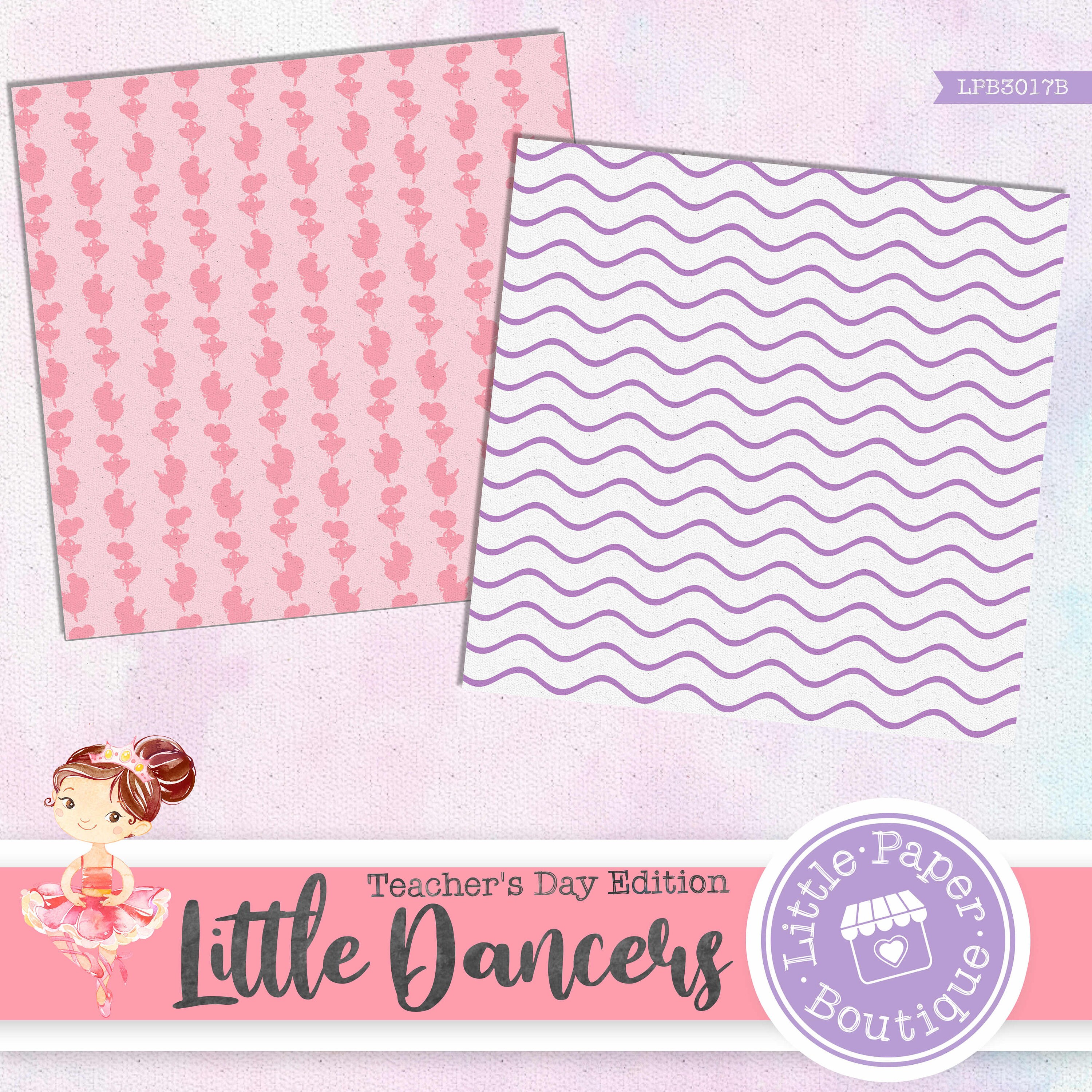 Ballerina Digital Paper Cute Ballerina Ballerina Pattern - Etsy