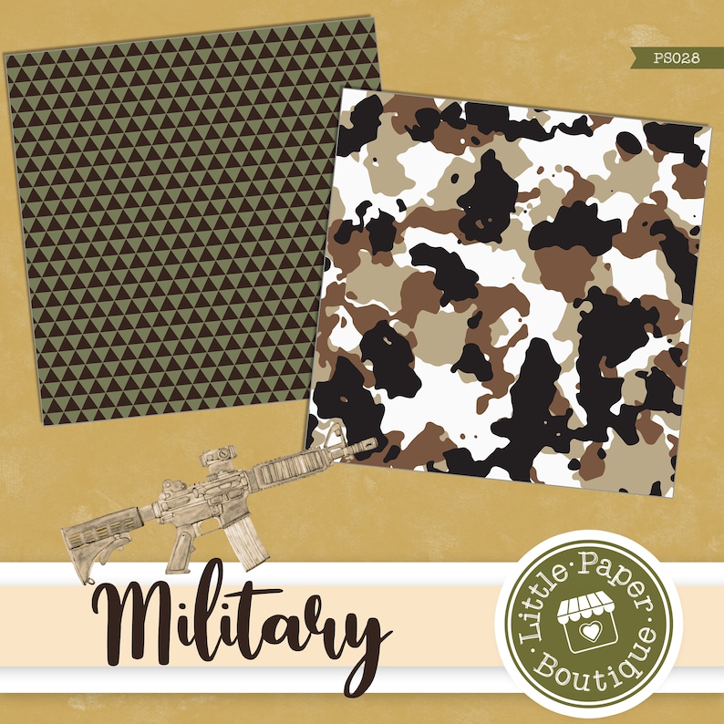 Armed Forces Digital Papers,camo, Camoflauge, Patriotic, Military, Army ...