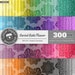 Swirls Digital Paper 100 Rainbow Doodle Floral Pattern - Etsy