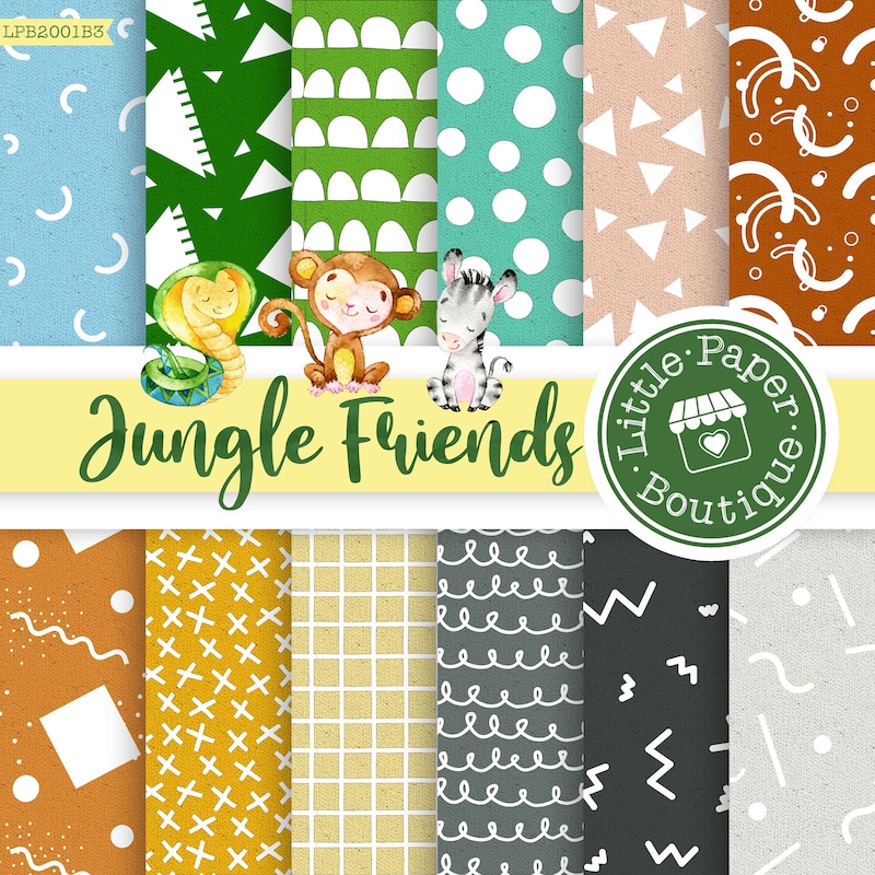 Jungle Wall Paper - Etsy